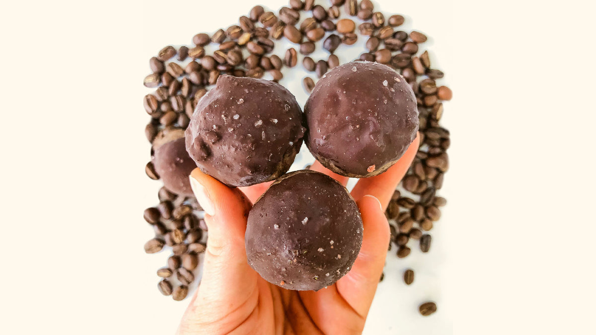 Chocolate Dipped Coffee Bites - Recipes | Kaizen Naturals