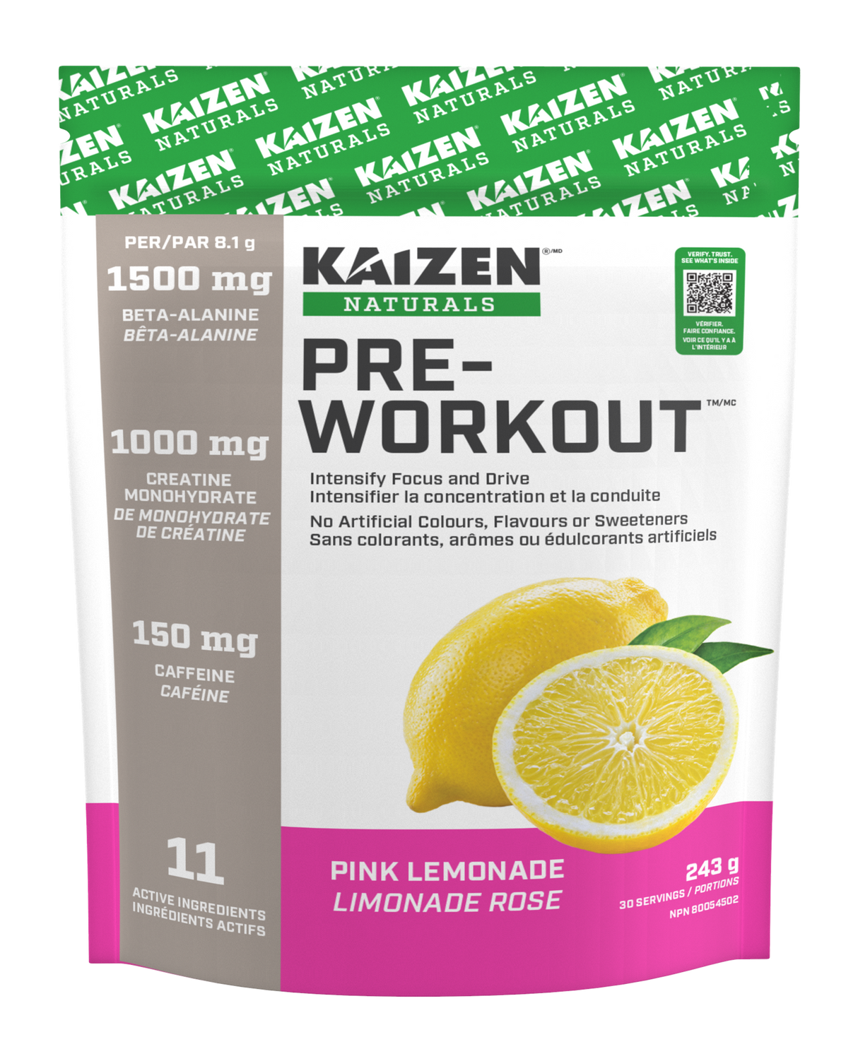 Kaizen Naturals® Pre-Workout™