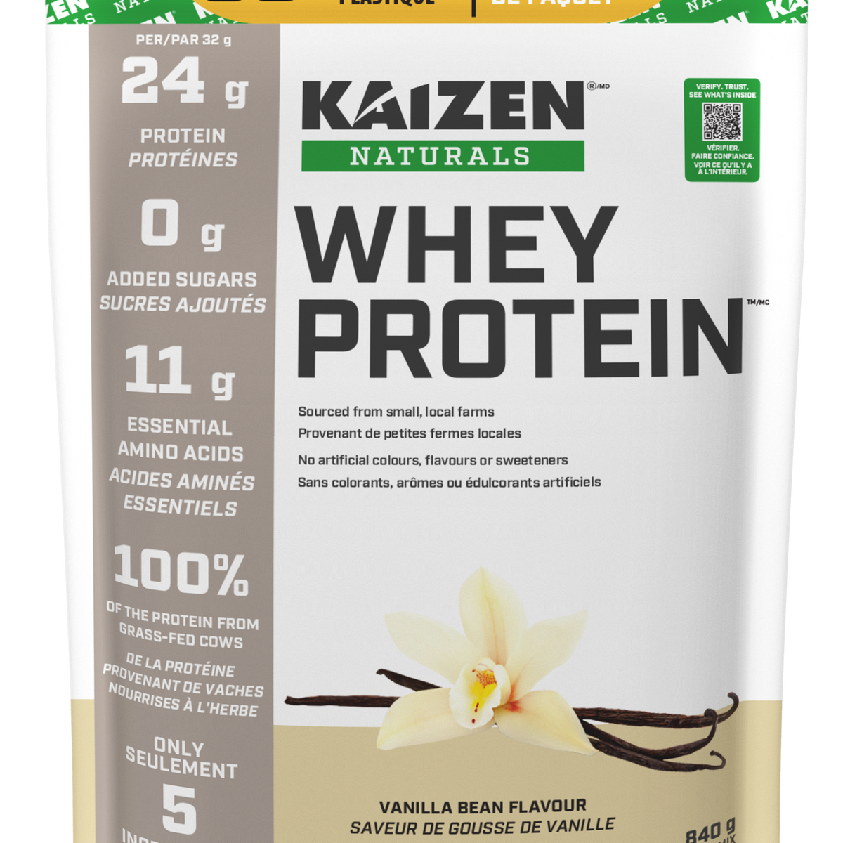 Kaizen Naturals® Whey Protein™